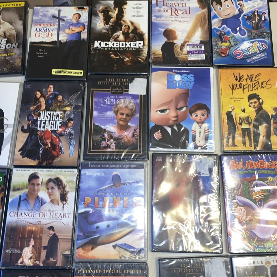 DVD Movie Lot Bundle of 20 Brand New Sealed DVDs Assorted Titles | eBay