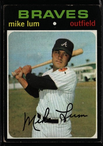1971 Topps Mike Lum #194 Atlanta Braves 8563 | eBay