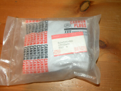 ITT Cannon DL2-J/S Backshell Connector & Clamp For DL Series Plastic ...