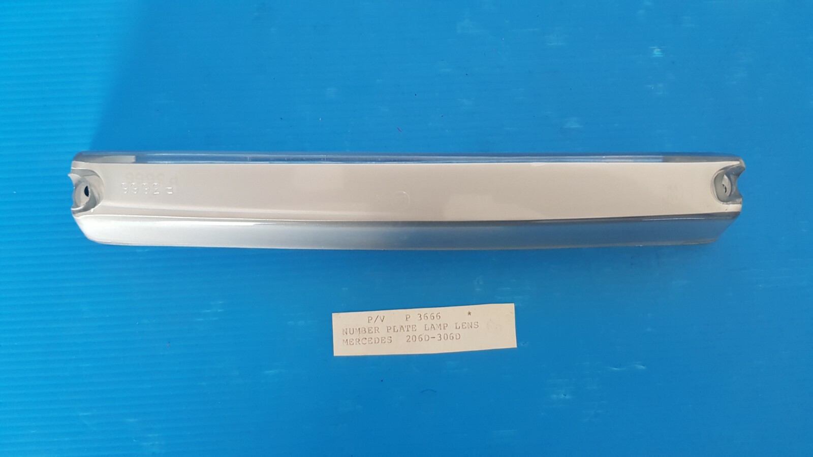 Shell License Plate Light Rear Shell Mercedes 206 306 P3666 | eBay