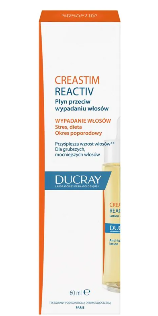 Ducray Creastim Reactiv Anti-Hair Loss Treatment, Stress, Epidemic ...