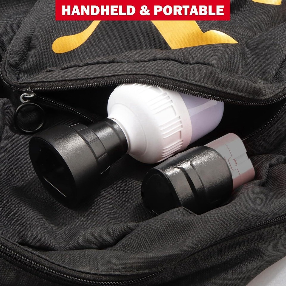 LED Work Light For Milwaukee 12V Battery E27 Light Led Bulb Protable ...