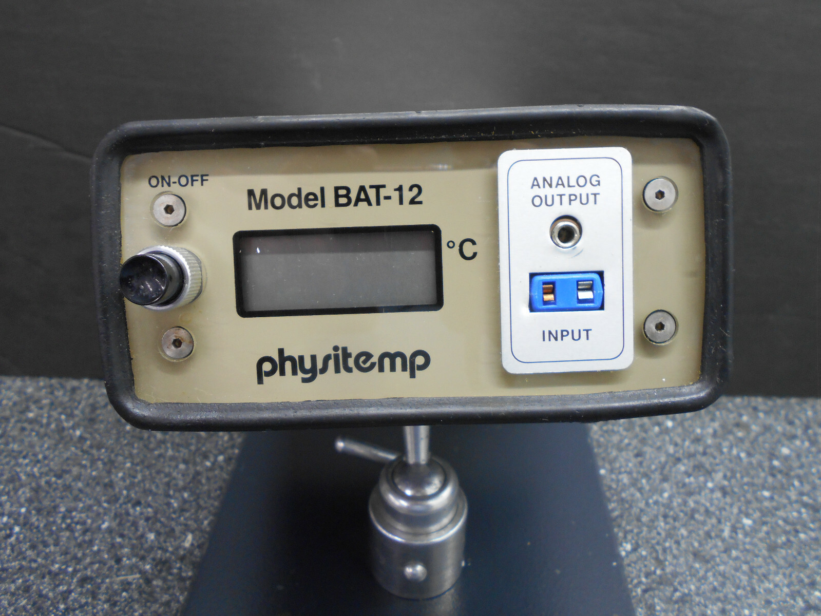 PHYSITEMP MODEL BAT-12 MICROPROBE THERMOMETER W/ STAND | eBay