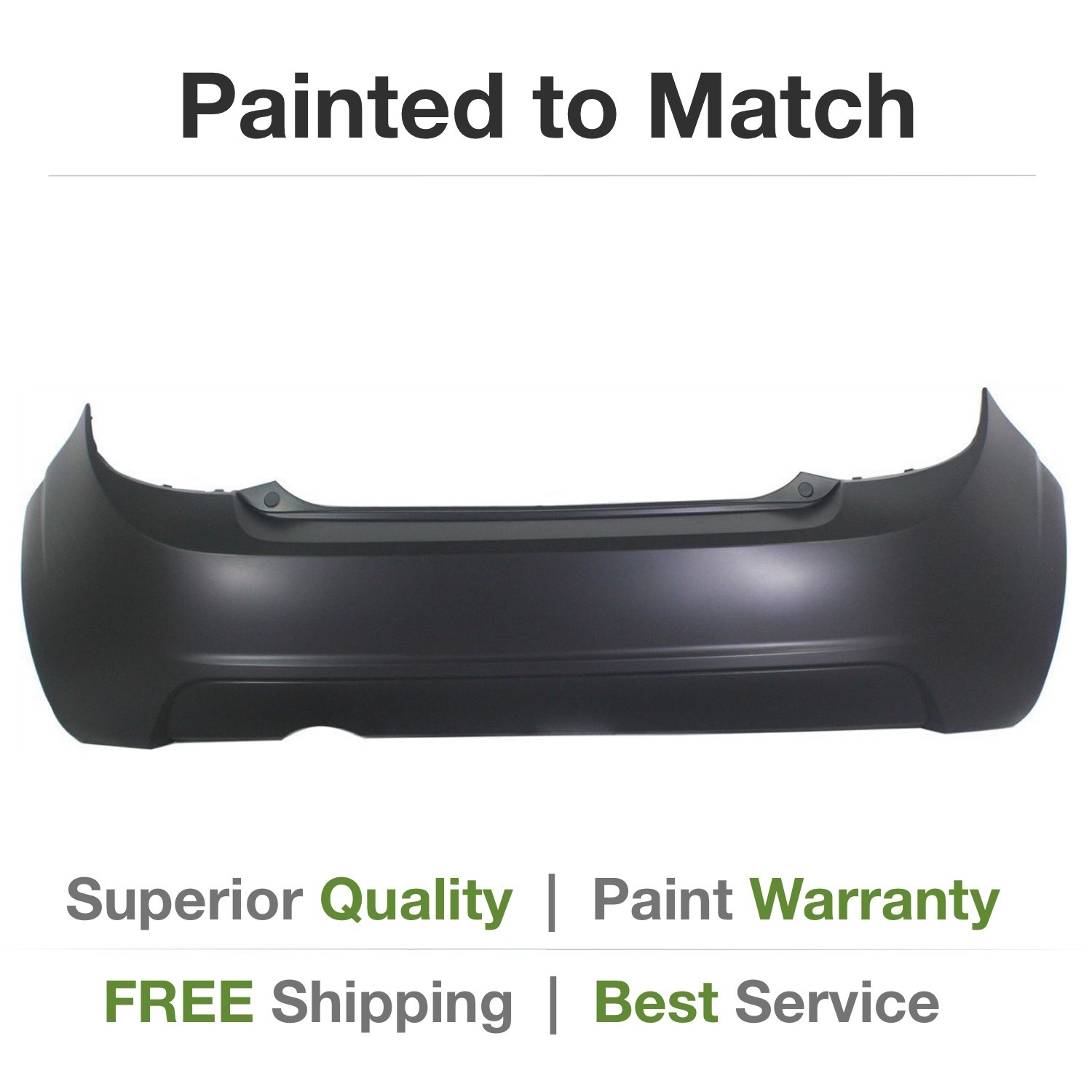 NEW 2012 2013 2014 2015 2016 CHEVY SONIC HB Rear Bumper COVER Painted ...