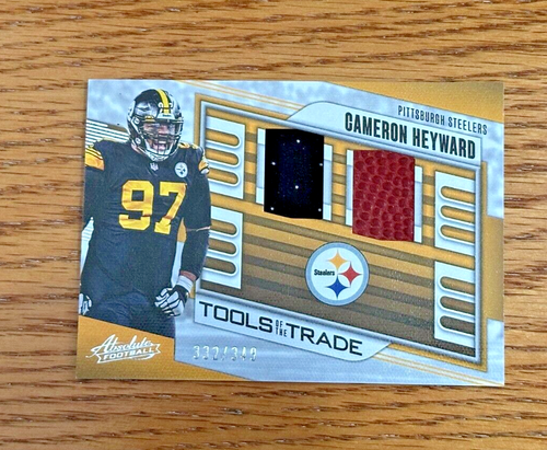 CAMERON HEYWARD 2023 Panini Absolute #TOTT-CH Tools Ball Jersey Patch ...