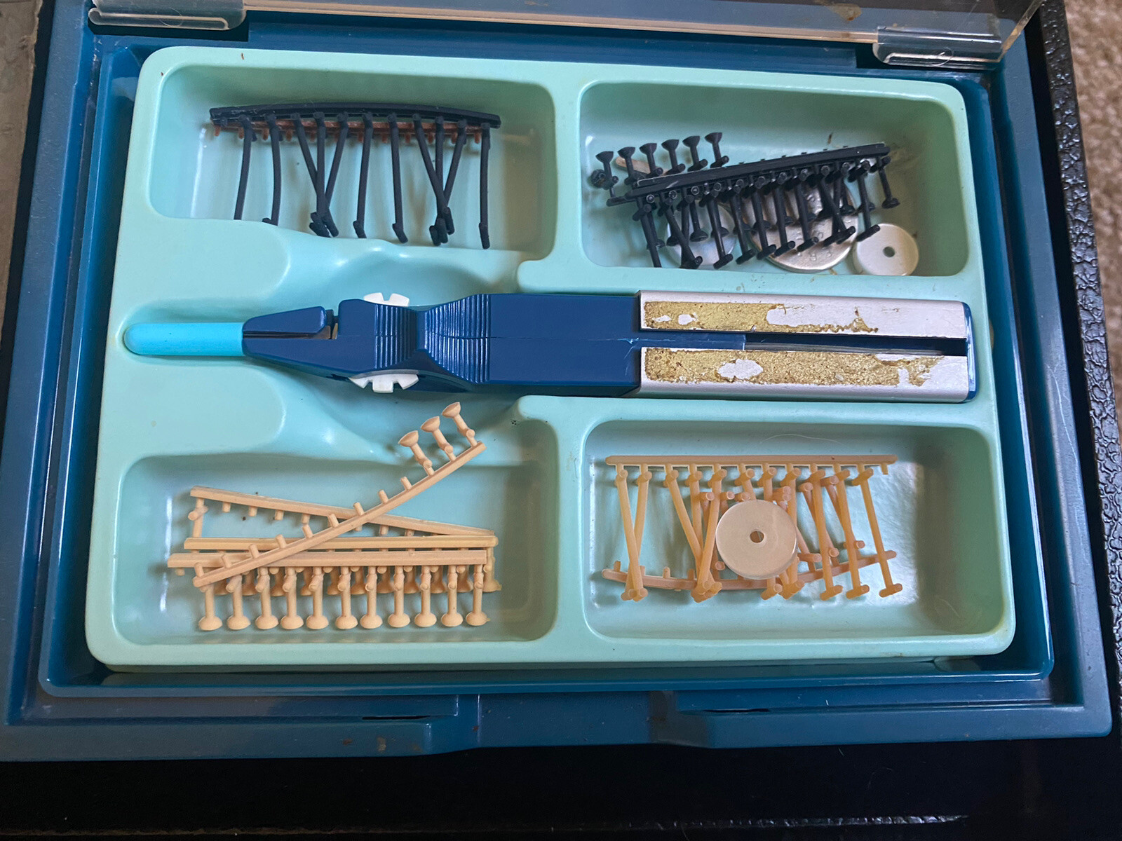 Vintage Buttoneer by Dennison, The 5 Second Button Attacher w ...