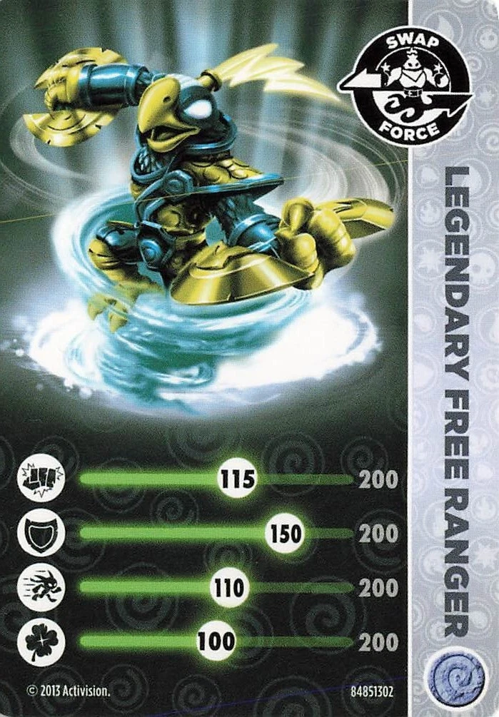 Skylanders Swap Force Legendary Free Ranger