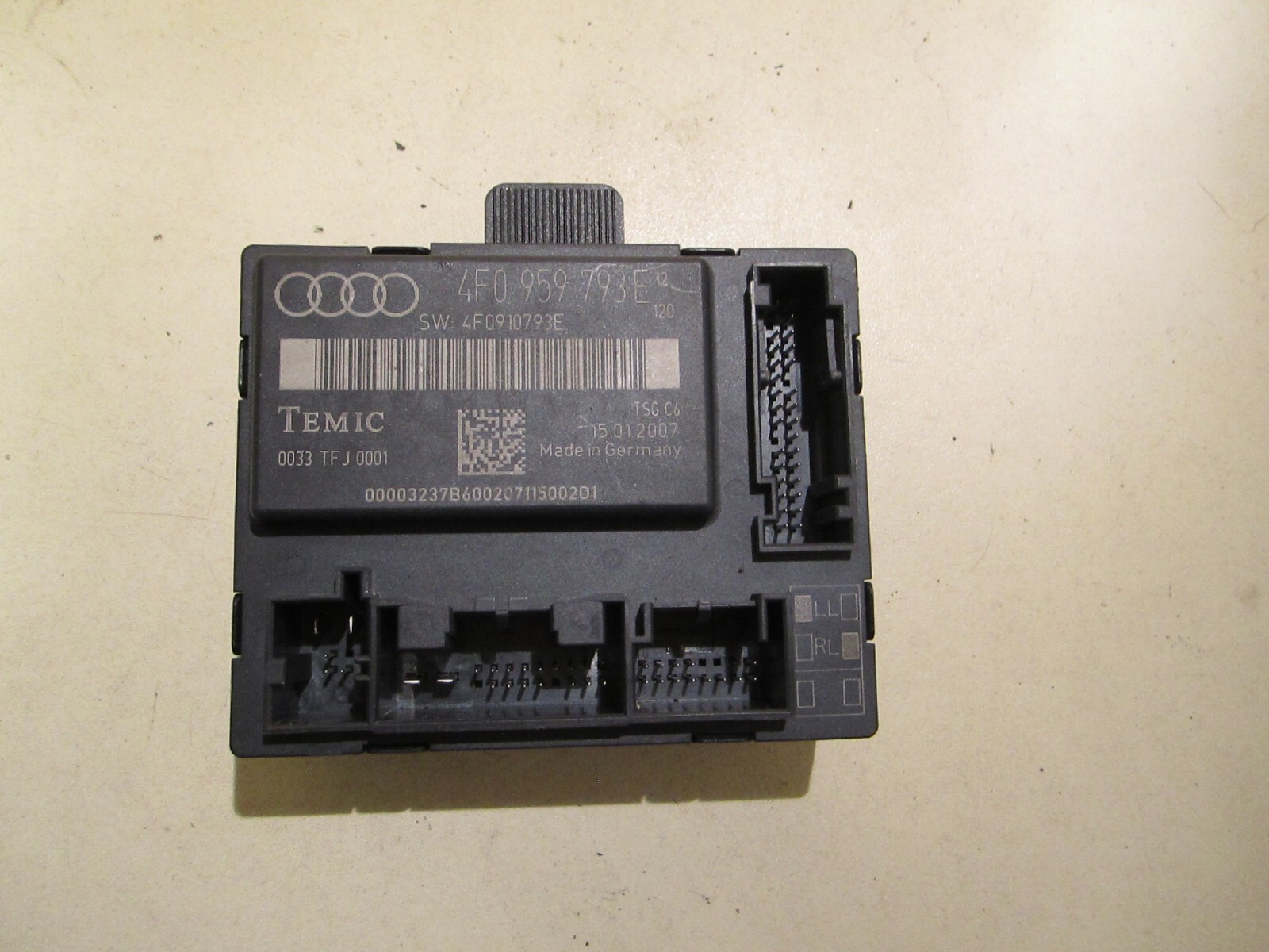 AUDI A6 S6 C6 Front Left Door Control Module Assembly OEM for sale ...