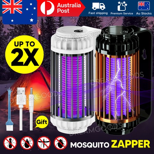 Electric Mosquito Killer Lamp Insect Catcher Fly Bug Zapper Trap LED UV ...