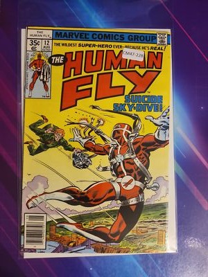 HUMAN FLY #12 8.0 NEWSSTAND MARVEL COMIC BOOK CM47-228 | eBay