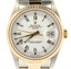 Rolex Date 15223 Mens 18K Gold & Stainless Steel Watch Oyster Band ...
