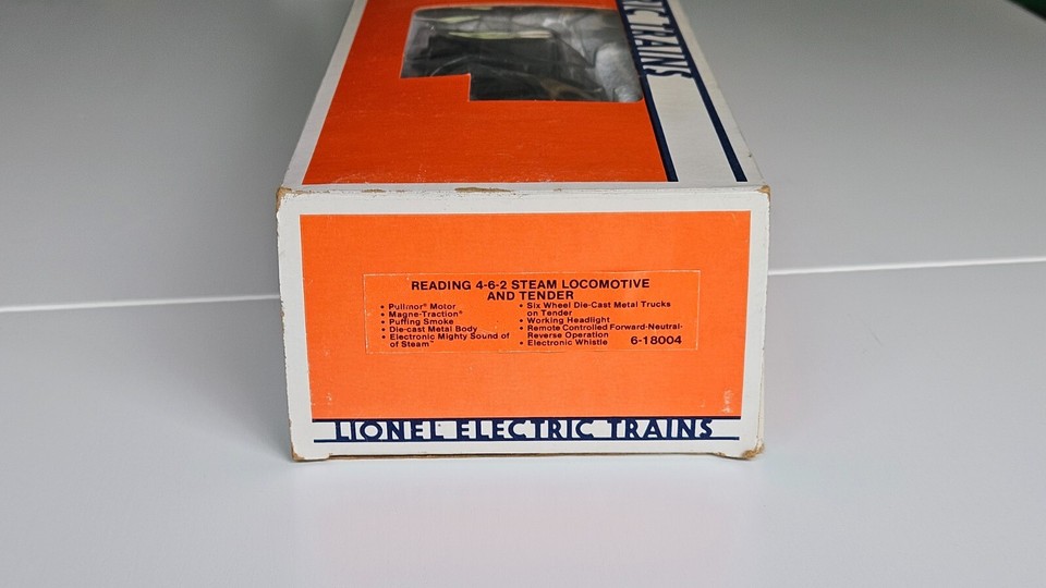 Lionel 6-18004 Reading 4-6-2 Steam Locomotive and Tender | eBay