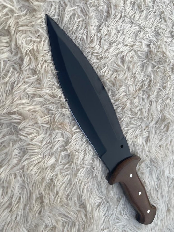 New Custom Handmade Smatchet Knife, 1095 High Carbon Steel, Full Tang ...