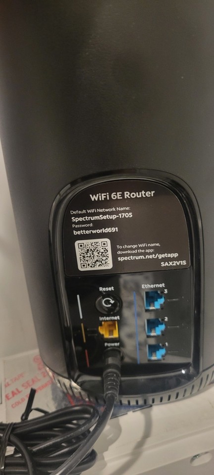 Spectrum Advanced WiFi 6E Router SAX2V1S | eBay