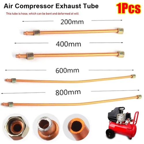 1Pcs Bendable Air Compressor Exhaust Tube Air Line Hose Hardware Power ...