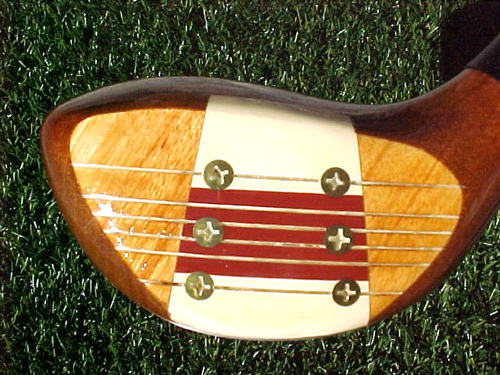 PERSIMMON Cleveland Classic USA RC75 Refinished Golf Club Wood Driver w ...