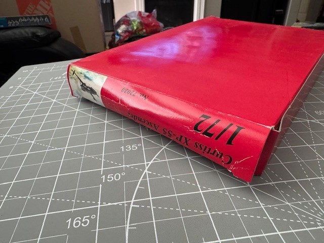 MPM 1/72 Scale Curtiss XP-55 Ascender Airplane Model Kit 72020 Open box ...