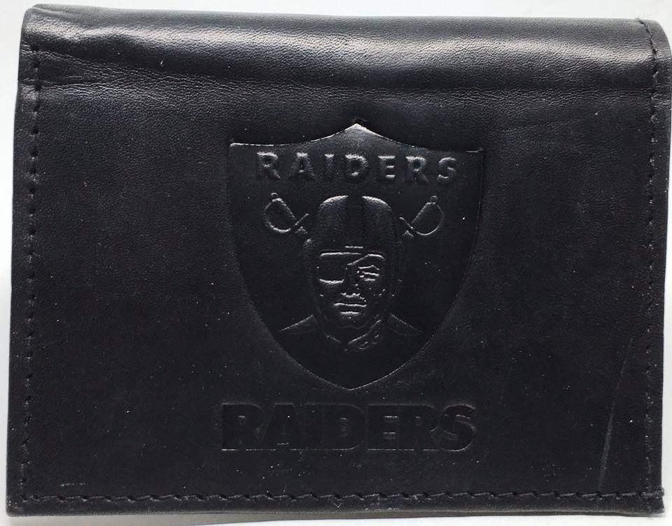 Brand New NFL Team Black Tri-Fold Leather Wallet / Pick Your Favorite ...