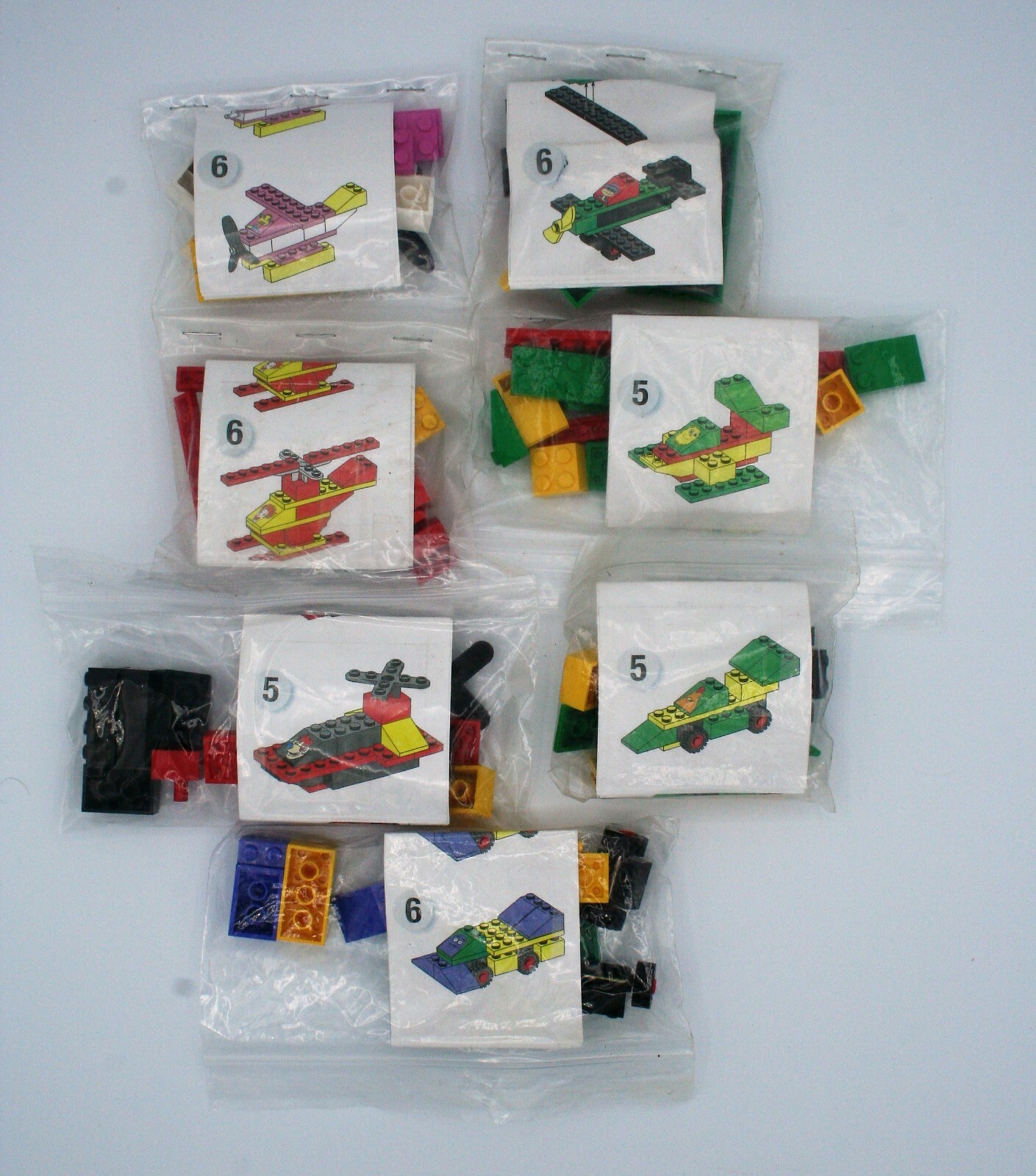 VINTAGE LEGO MCDONALDS LOT SET KITS 2045 1995 2047 2032 2075 1841 2069 ...
