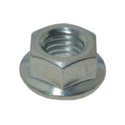 Pack of 500 Zinc Silver Flange Serrated Nut 3/8 x 16 TPI UNC | eBay