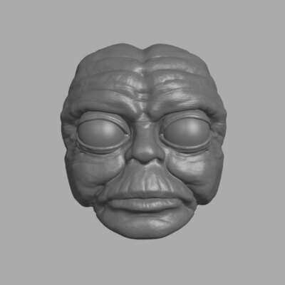 Star Wars Dressellian "Prune Face" custom head for action figures | eBay