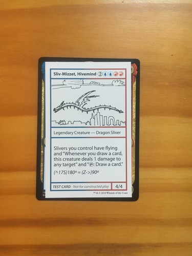 Mtg Mystery Booster Sliv-Mizzet, Hivemind Test Print NM/LP | eBay