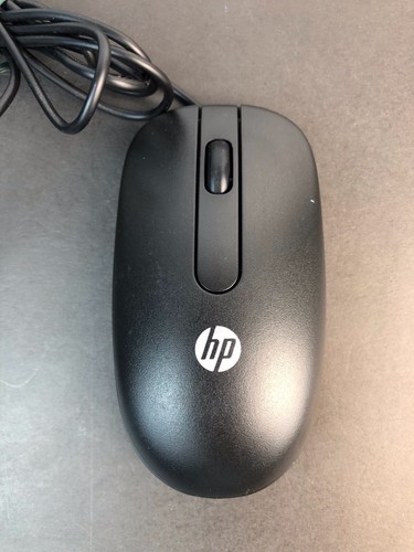 HP Optical Scroll Mouse SM-2022 Wired USB Black TESTED WORKS | eBay