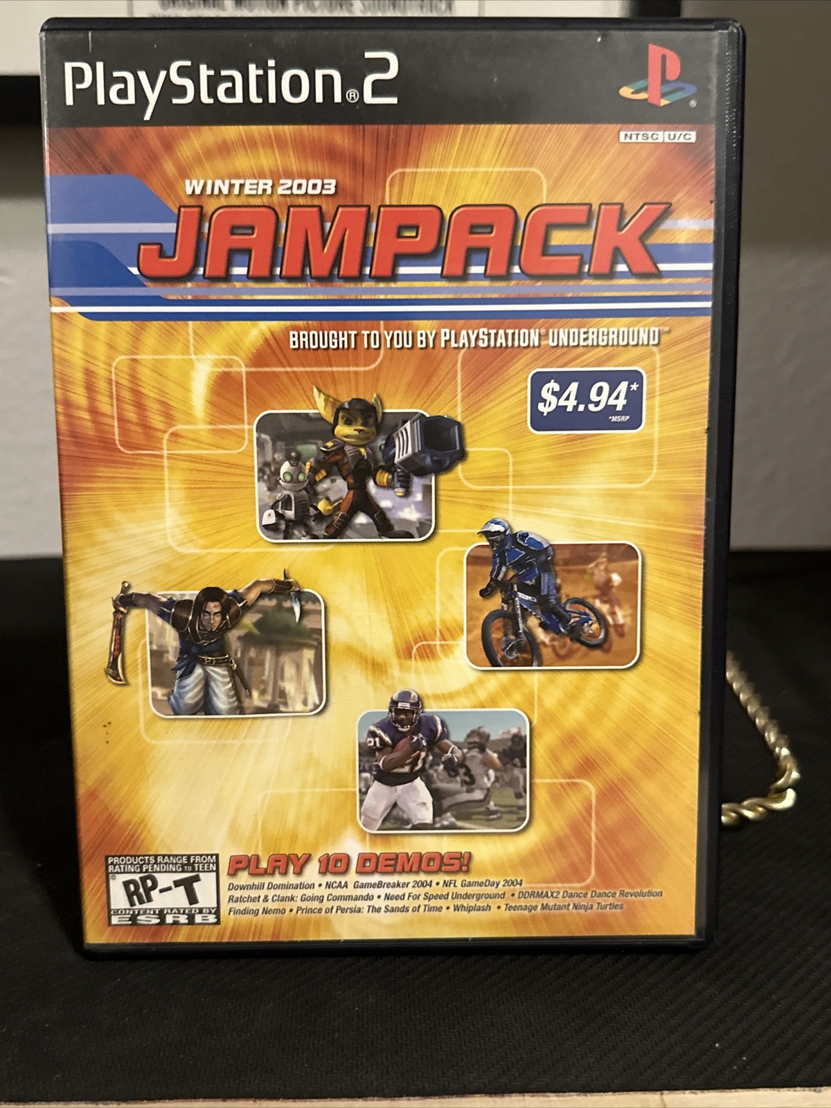 Underground Jampack Winter 2003 Sony PlayStation 2, 2003 PS2 Games ...