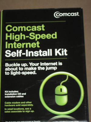 COMCAST HIGH-SPEED INTERNET SELF-INSTALL KIT | eBay