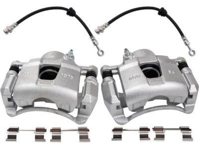 For 2004-2011 Chevrolet Aveo Brake Caliper and Brake Hose Kit Front ...