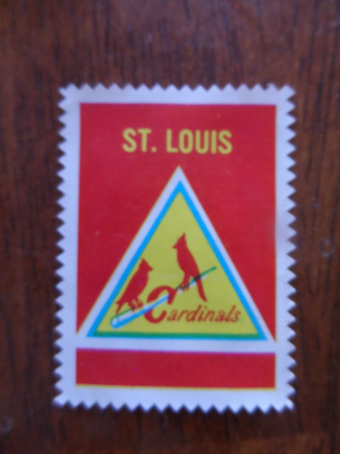 1962 TOPPS BASEBALL STAMP ST. LOUIS CARDINALS TEAM S-971 | eBay