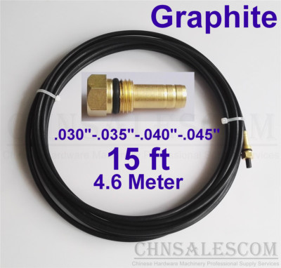 Graphite Liner 15-ft MIG Welding Guns Wire Size .030"-.035"-.040"-.045 ...