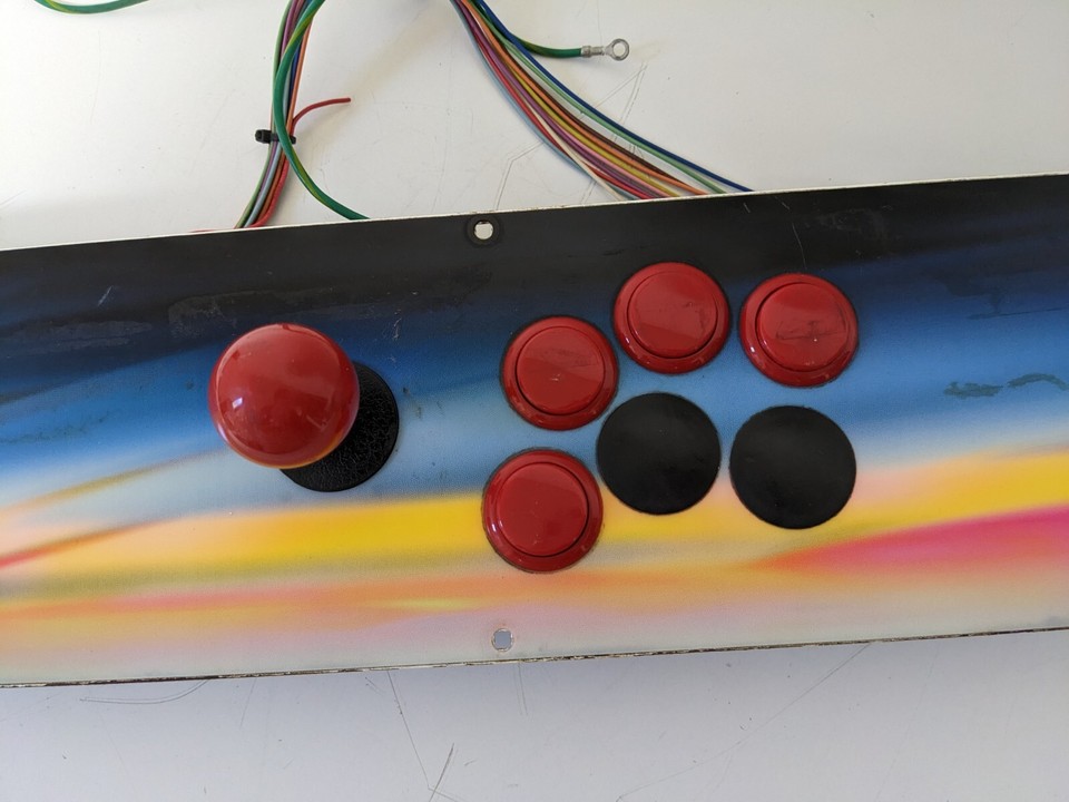 BLAST CITY Arcade Cabinet CONTROL PANEL SEGA #1 | eBay