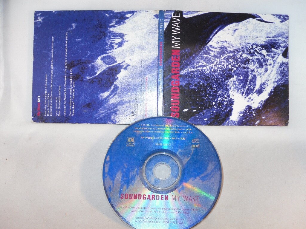 Soundgarden - My Wave Promotional ONLY CD Single - 31458 ** Free ...