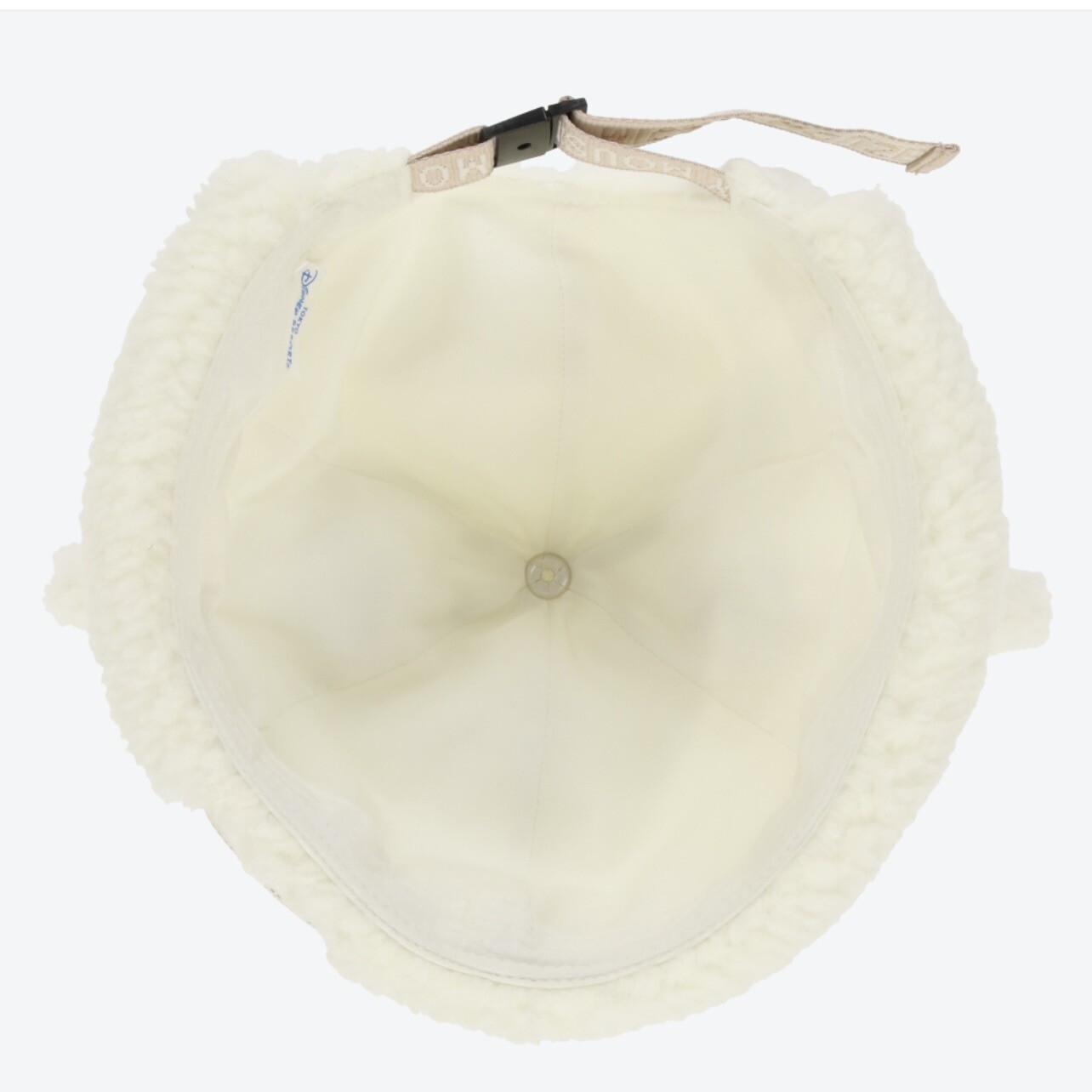 Japan Tokyo Disney Resort Ears Mickey Fluffy Winter Cap Hat White 【Pre ...