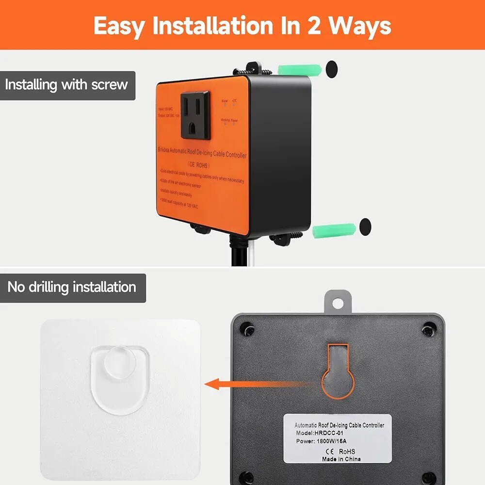 Automatic Roof De-icing Cable Controller