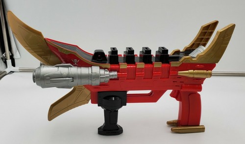 Power Rangers Super Megaforce Mega Cannon Blaster Gun 2014 Bandai Works ...