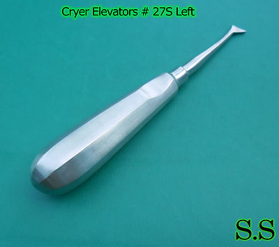 Cryer Elevators # 27S Left Tip Dental Instruments | eBay