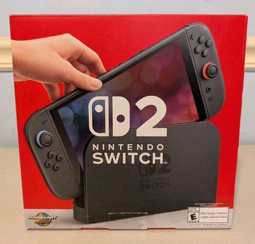 Nintendo Switch 2 Mario Kart Bundle Empty Box ONLY!! No Game Or Console ...