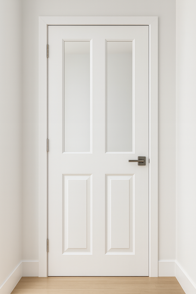 PREMDOR 4 Panel Smooth Internal Door 2L Hollow Core White Primed ...