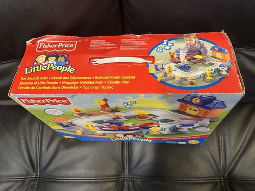 VINTAGE Fisher Price Little People Fun Sounds Train 2002 NEW Sealed ...