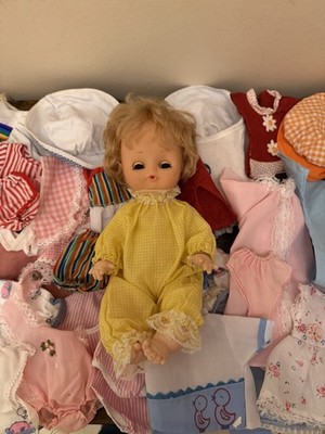 1978 Eegee Co Baby Doll Sleepy Eye Rooted Hair Hong Kong Vintage ...