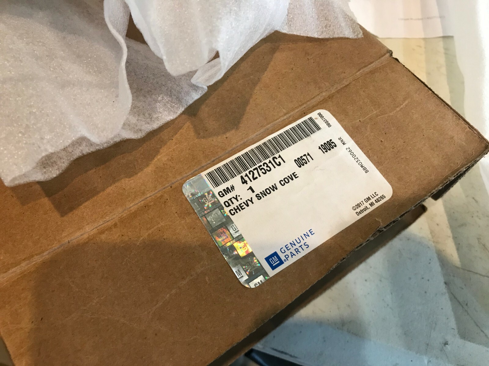 2002-2003 Chevrolet Chevy Grille Snow Cover LH & RH Pair Genuine Truck ...