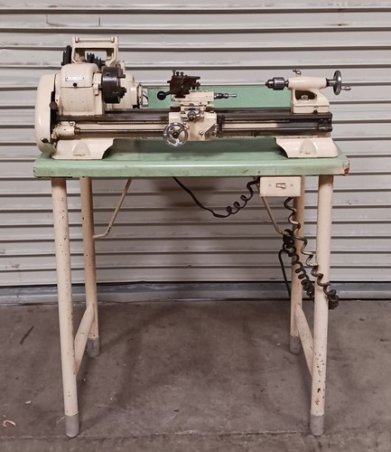 6 x 18 CRAFTSMAN ATLAS Bench Lathe with Threading Tooling 110 Volt Nice ...