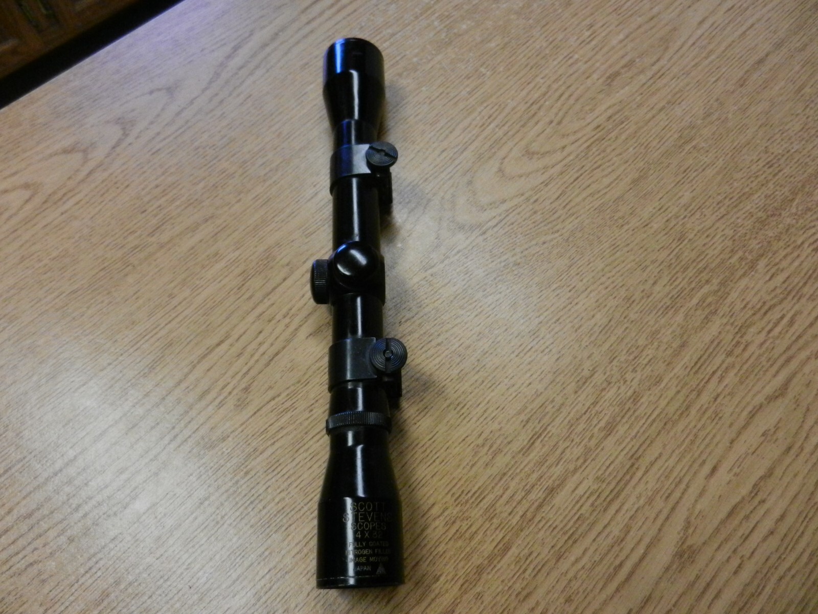 Vintage Scott Stevens Scopes 4x32MM Rifle Scope W/ Weaver Rings ...