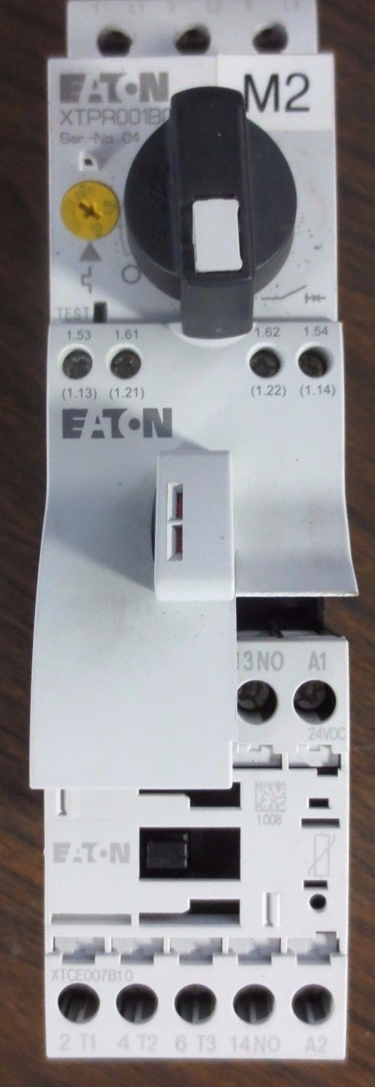 EATON XTPR001BC1 STARTER + XTCE007B10 CONTACTOR + OXM12DM + XTPAXFA11 ...