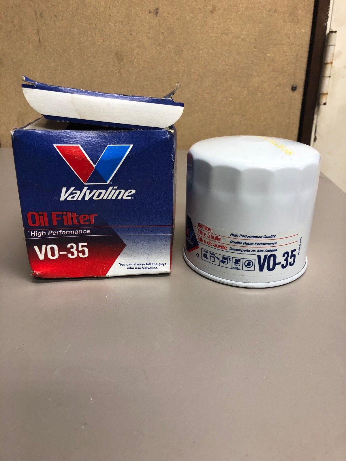 VALVOLINE VO35 - cross reference oil filters | oilfilter-crossreference.com