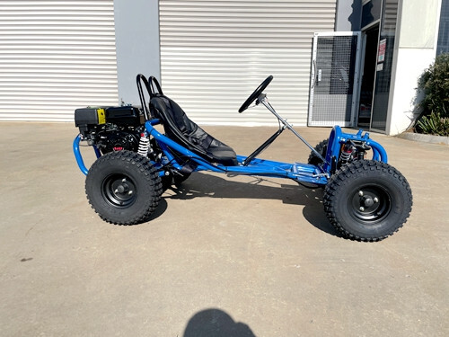 9HP 270CC GO KART SINGLE SEAT ADULT BUGGY QUAD ATV SUSPENSION WET ...