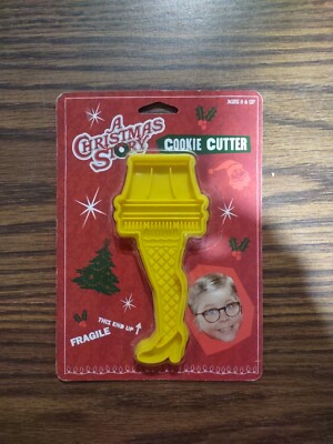 A Christmas Story Leg Lamp Cookie Cutter Yellow 5 Inch Icup Hard ...