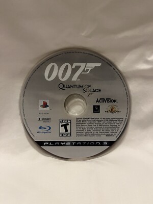 James Bond 007: Quantum of Solace - Disk Only (Sony PlayStation 3, 2008 ...